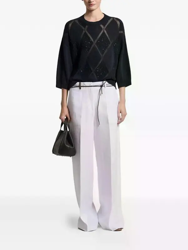 Peserico Diamond Knit Jumper
