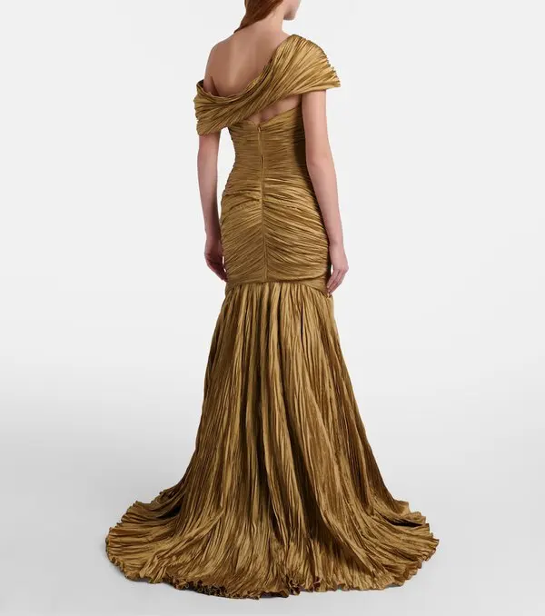 MARMAR HALIM Off-shoulder Bustier Gown
