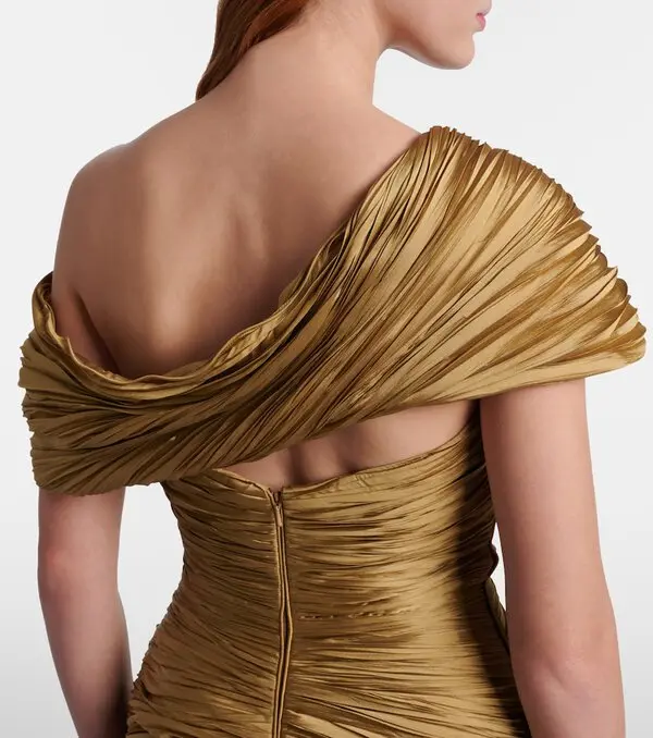 MARMAR HALIM Off-shoulder Bustier Gown