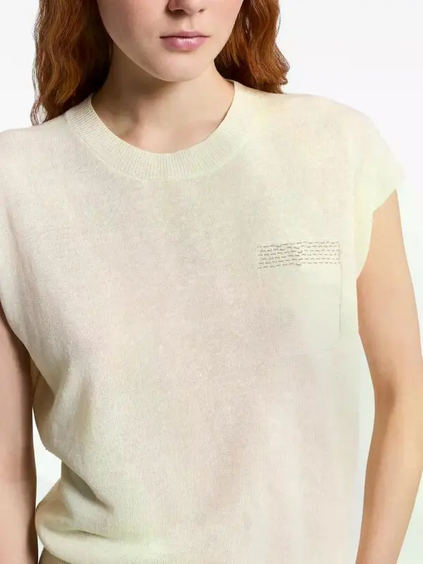 Peserico Pocket Knitted Top