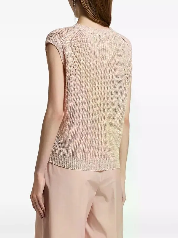 Peserico Open Knit Vest