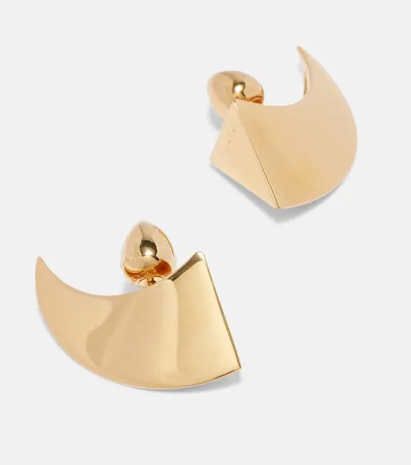 Alaïa Logo Stud Earrings