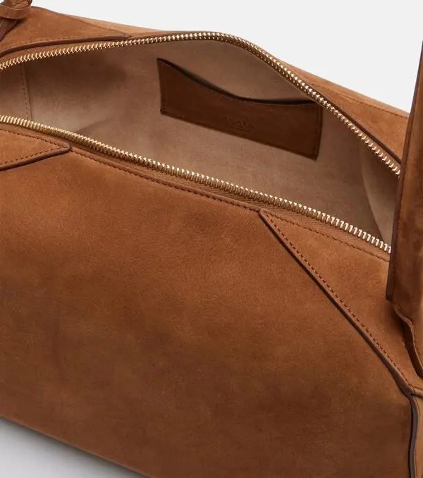 Alaïa Le Bouledogue Leather Shoulder Bag
