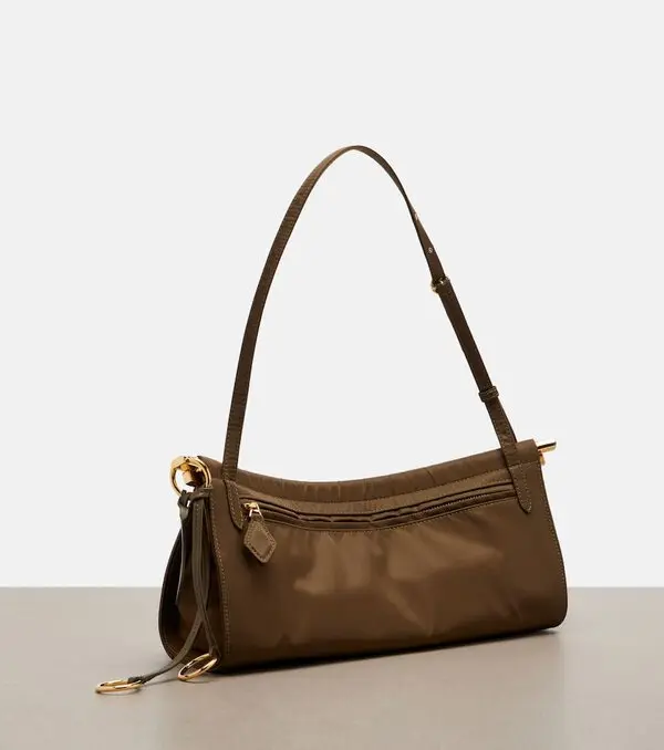Alaïa Le Click East West Medium Shoulder Bag - Green