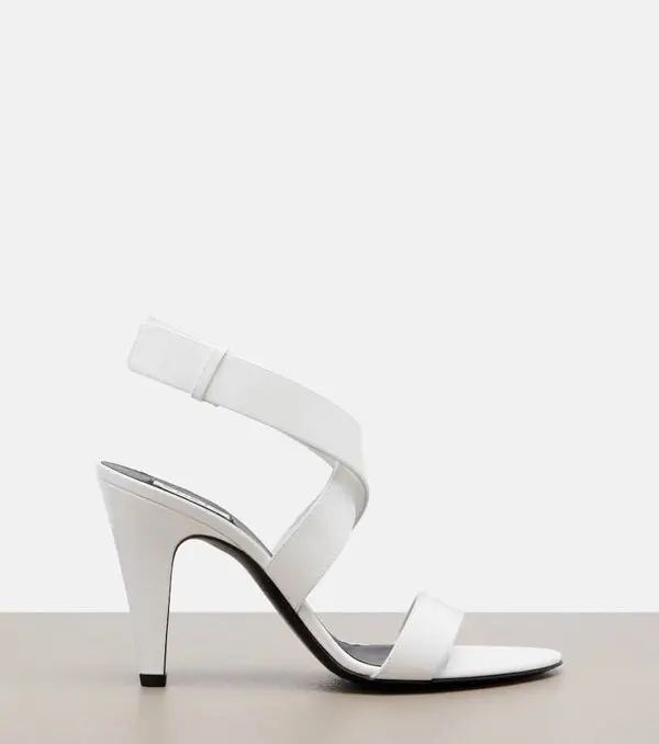 Alaïa Patent Leather Slingback Sandals