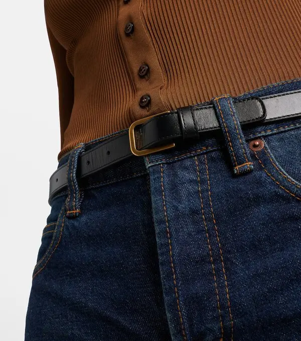Saint Laurent Leather Belt