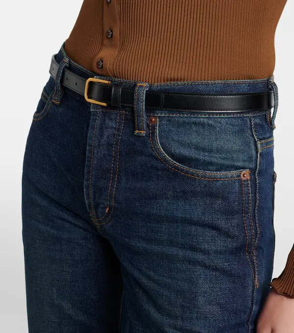 Saint Laurent Leather Belt