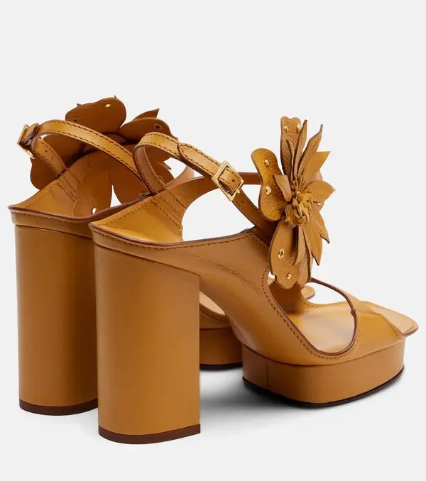 Zimmermann Brightside Platform Leather Sandals
