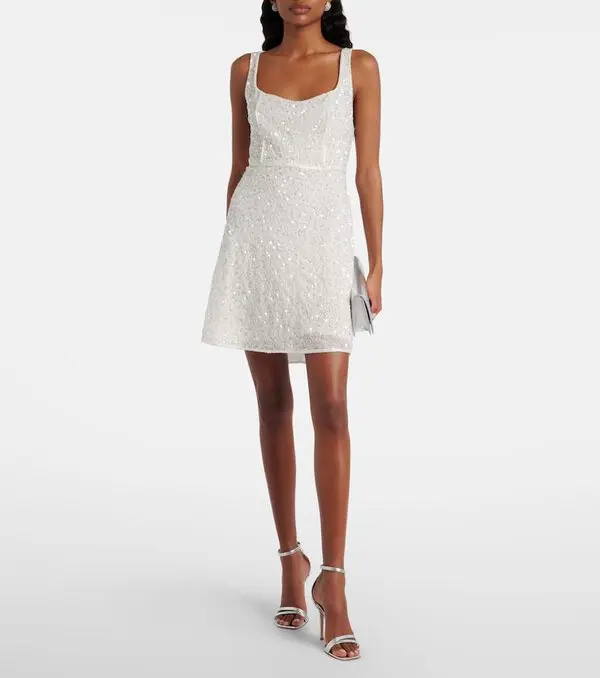 Rixo Ronan Sequined Minidress