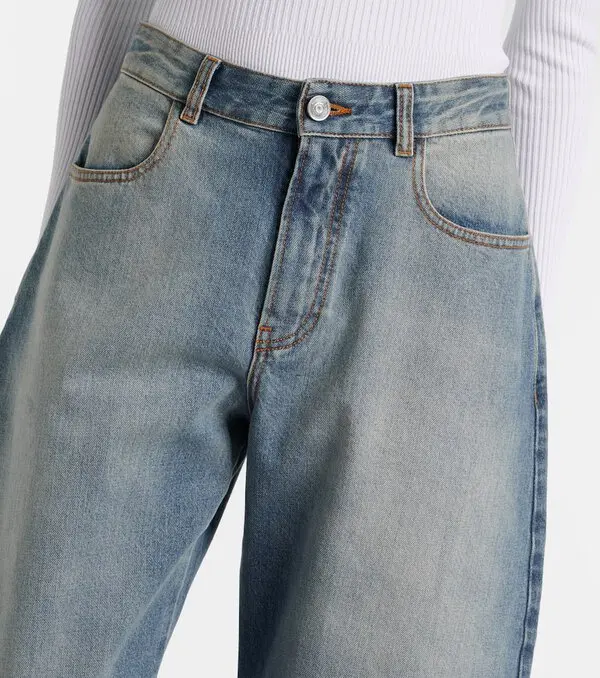 Alaïa Barrel-leg Jeans