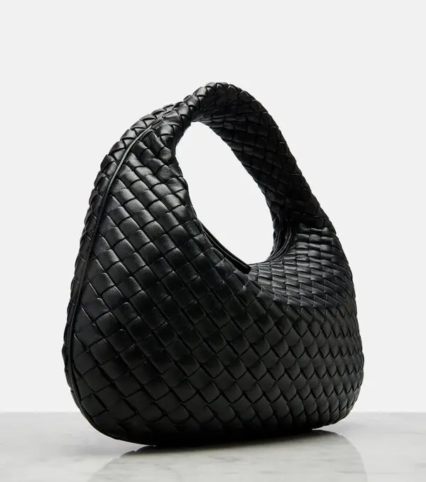 Bottega Veneta Intrecciato Small Top-handle Bag - Black