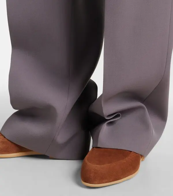 JIL SANDER Suede Loafers