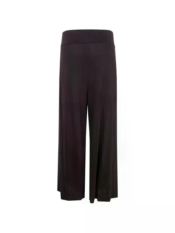 Labo.art Pleated Wide-leg Trousers - Brown