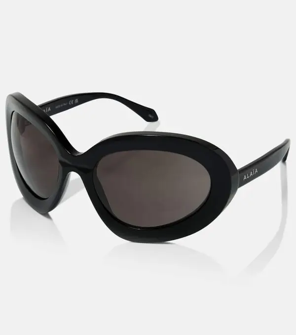 Alaïa Logo Oversized Sunglasses