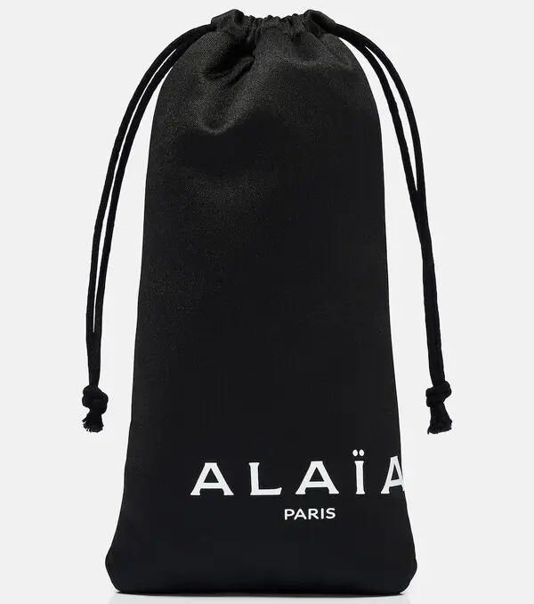 Alaïa Logo Oversized Sunglasses
