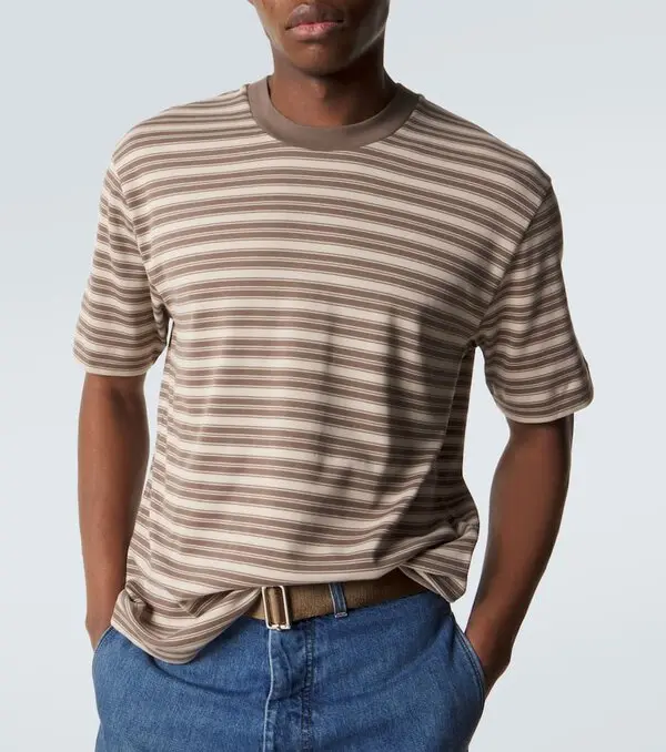 Sunspel Striped Cotton Jersey T-shirt