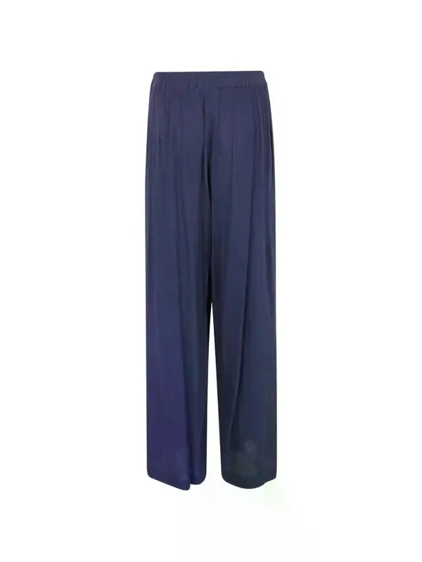 GENTRYPORTOFINO Ribbed-knit Trousers - Blue