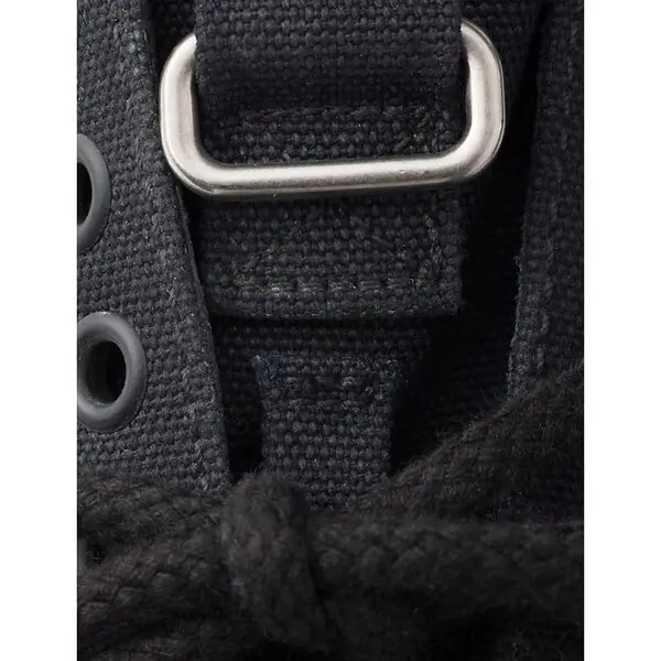 Prada Canvas Trainers - Black
