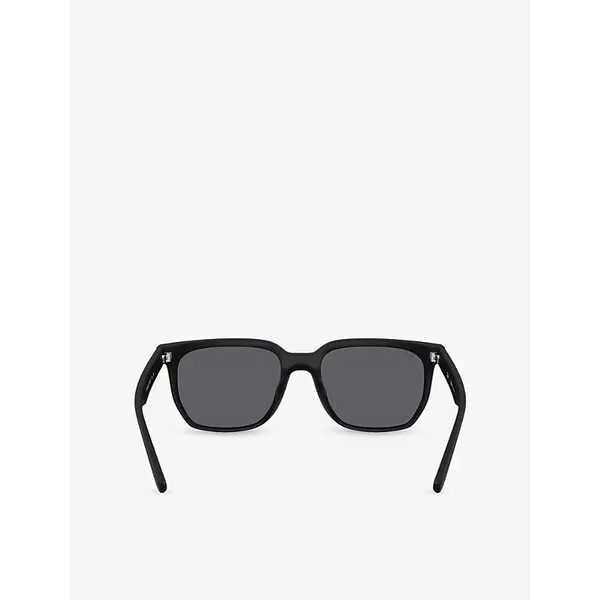 Ray-ban Square Nylon Sunglasses - Black