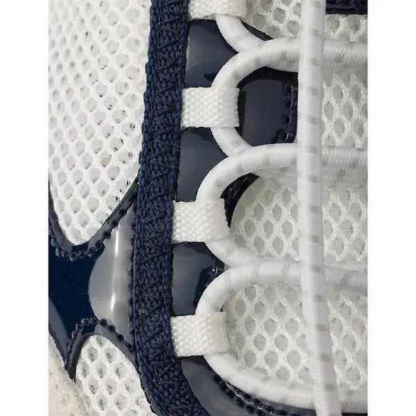 Prada Speedrock Leather And Mesh Trainers - Blue