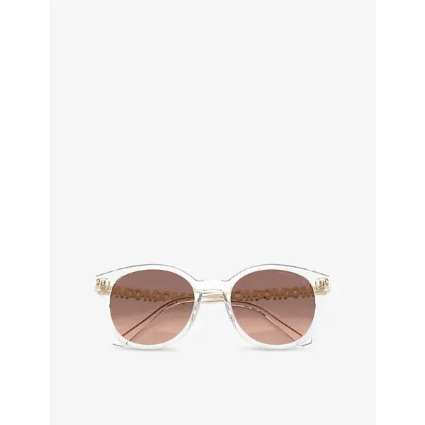 Michael Kors Pienza Round-frame Sunglasses - Clear