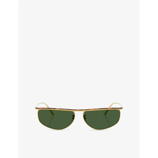 Oliver Spencer Ov1367s Oval Sunglasses - Gold