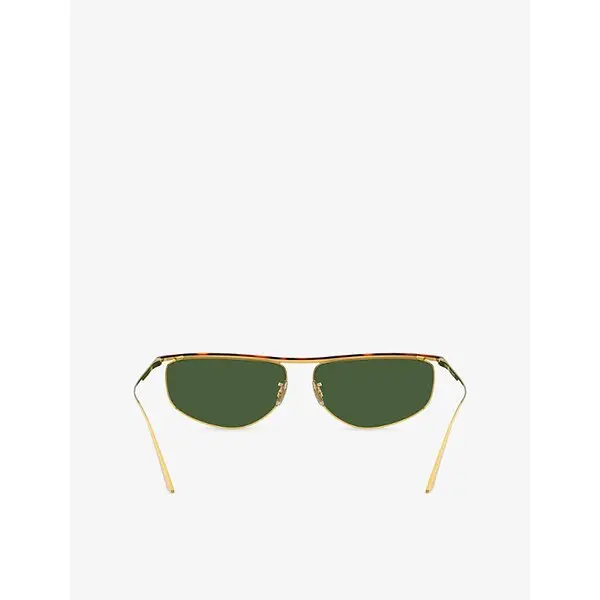 Oliver Spencer Ov1367s Oval Sunglasses - Gold