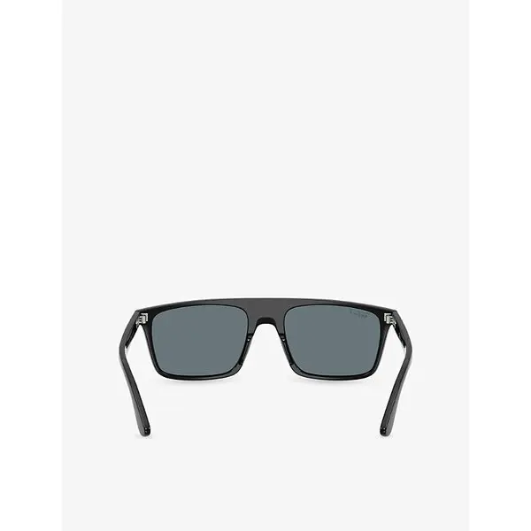 Ray-ban Square-frame Acetate Sunglasses - Black