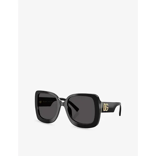 Dolce & Gabbana Dg4513 Square-frame Sunglasses - Black