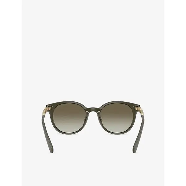 Michael Kors Round-frame Acetate Sunglasses - Green