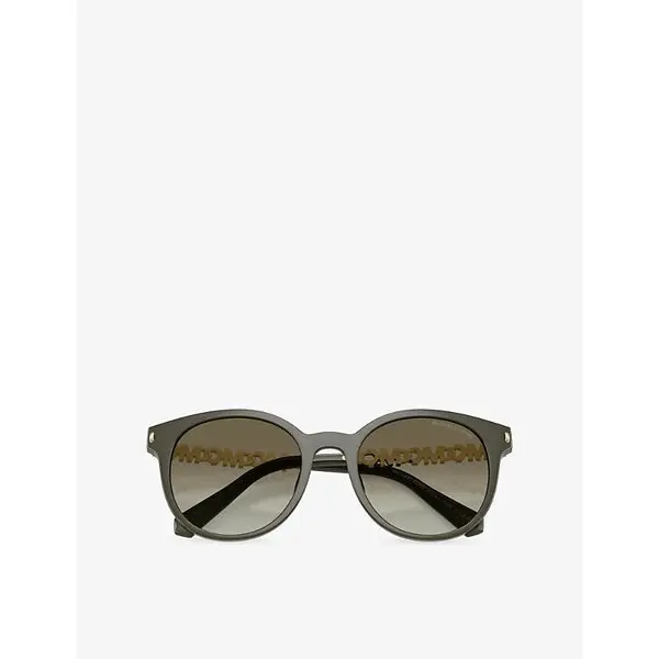 Michael Kors Round-frame Acetate Sunglasses - Green