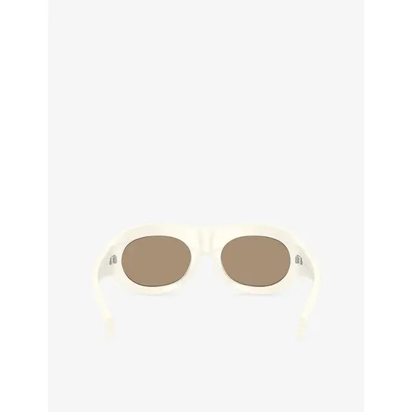 Moncler Round-frame Acetate Sunglasses