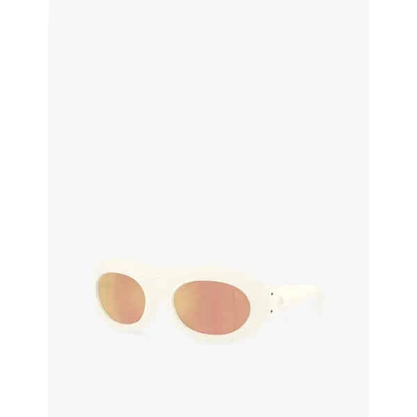 Moncler Round-frame Acetate Sunglasses