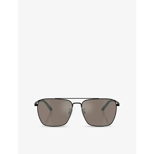 Oliver Spencer Ov1362s Square Sunglasses - Black