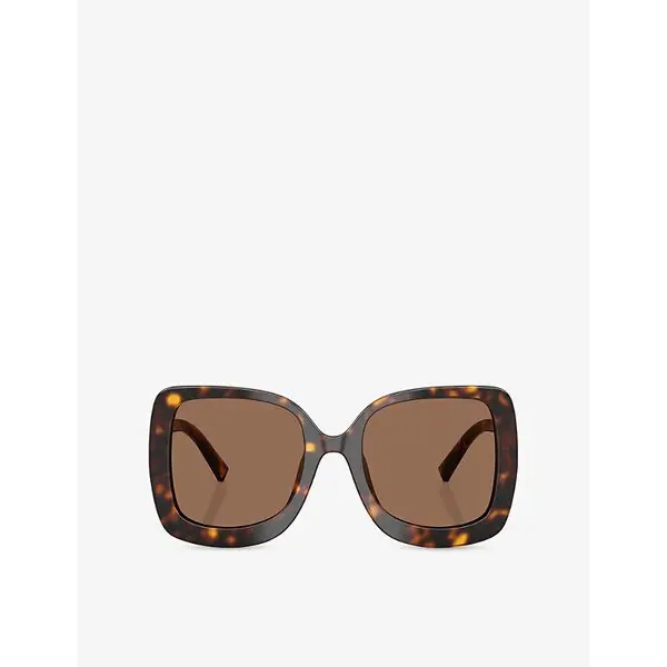 Dolce & Gabbana Dg4513 Square-frame Tortoiseshell Sunglasses - Brown