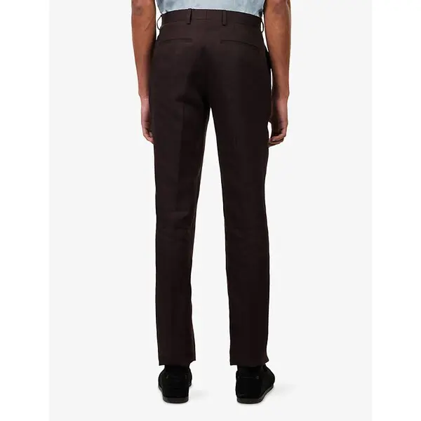 Paul Smith Slim-leg Linen Trousers