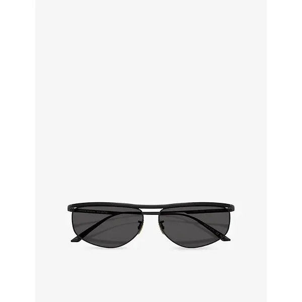 Oliver Spencer Oval-frame Acetate Sunglasses