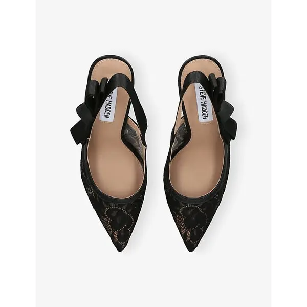 Steve Madden Brylie Lace Sling-back Courts