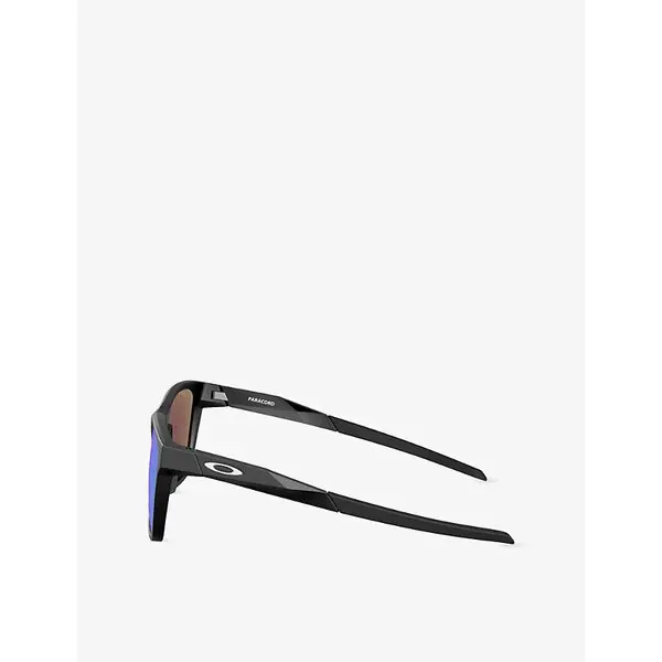 Oakley Paracord Square-frame Nylon Sunglasses - Black
