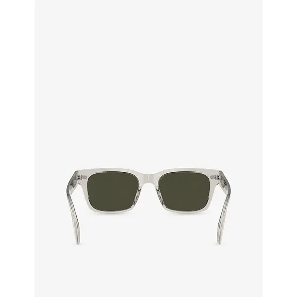 Oliver Spencer Square Frame Acetate Sunglasses - Grey