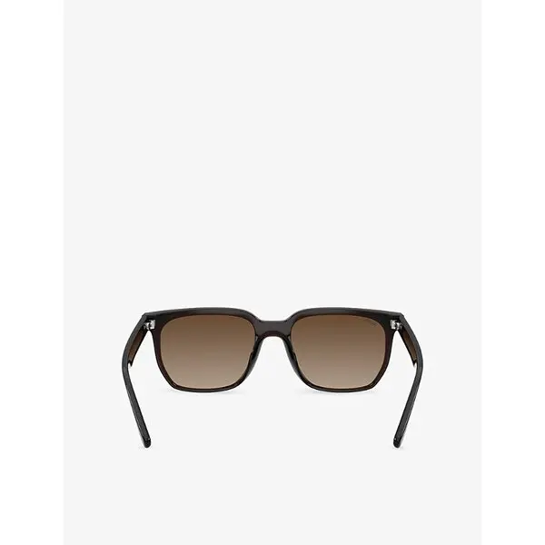 Ray-ban Square Nylon Sunglasses - Brown