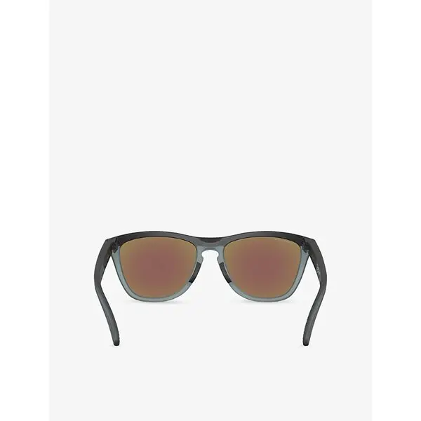 Oakley Frogskins™ Round-frame Sunglasses - Black