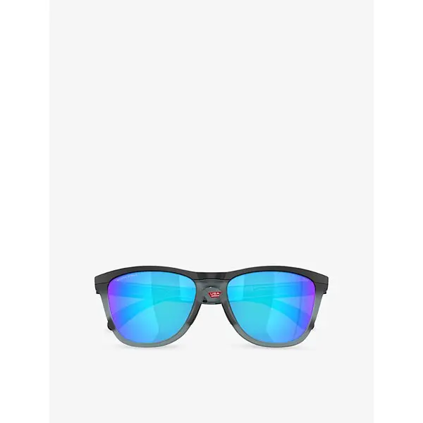 Oakley Frogskins™ Round-frame Sunglasses - Black