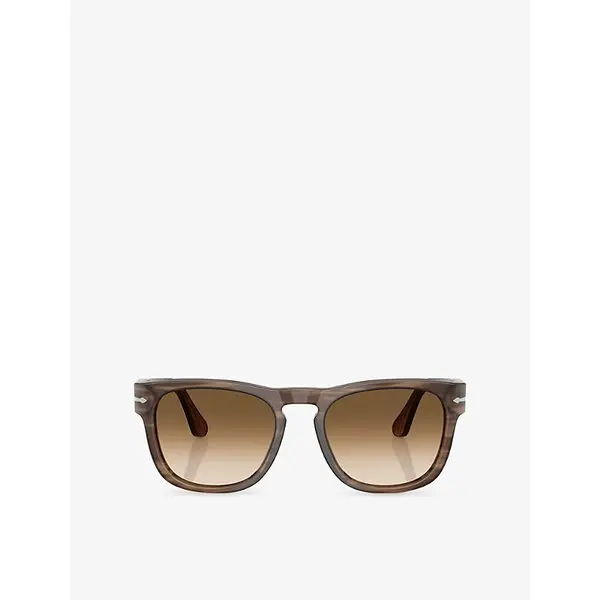 Persol Po3333s Elio Square-frame Sunglasses - Brown