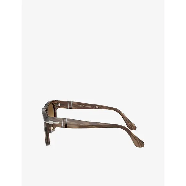 Persol Po3333s Elio Square-frame Sunglasses - Brown