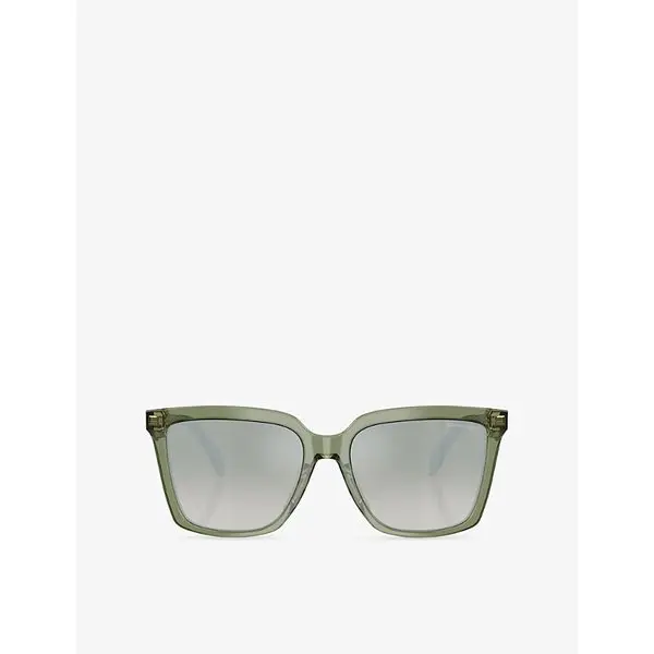 Michael Kors Menaggio Square Sunglasses - Green