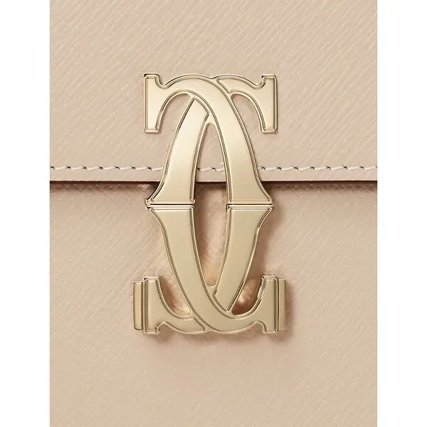 Cartier C De Mini Leather Shoulder Bag