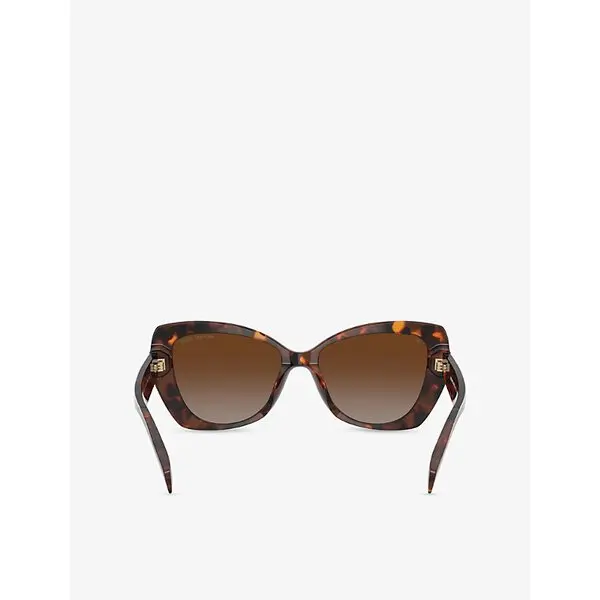 Michael Kors Butterfly-frame Acetate Sunglasses - Brown