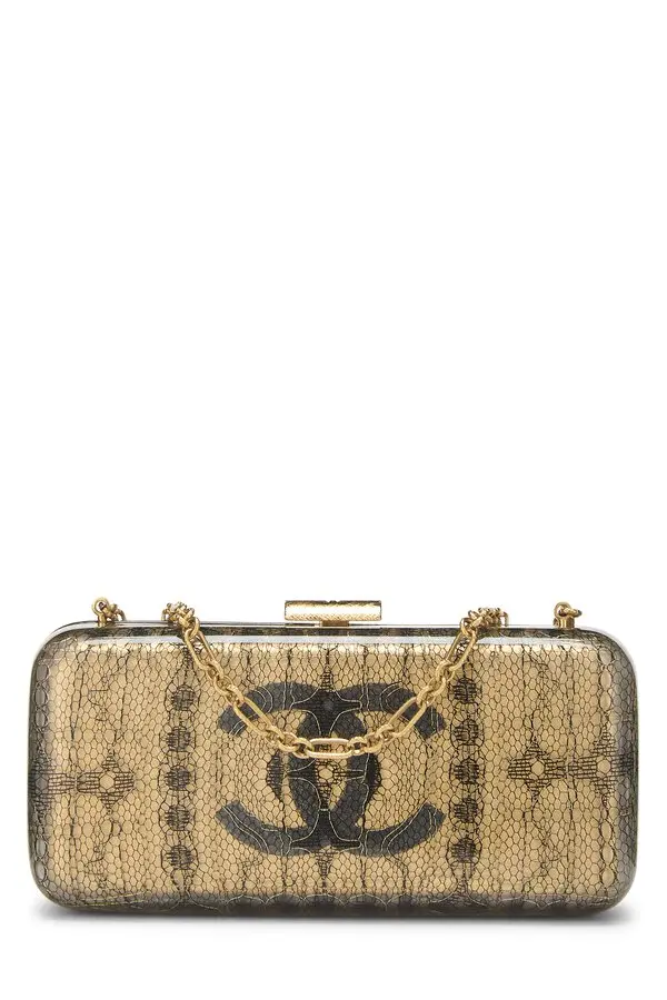 Chanel Acrylic Lace Minaudière