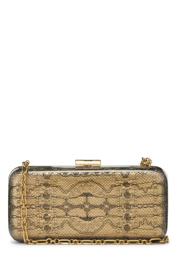 Chanel Acrylic Lace Minaudière